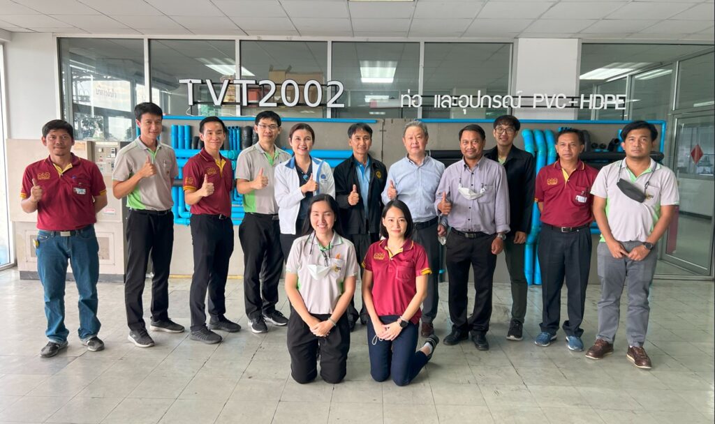 ไทยวินิเทค(2002) เปิดตัวท่อ MT-PVC มาตรฐานเดียวกับญี่ปุ่น – TVT 2002